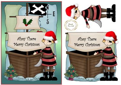 Pirate Christmas - CUP271713_107 | Craftsuprint