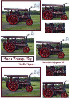 Wonderful Day Steam Engine Pyramid - CUP28400_107 | Craftsuprint