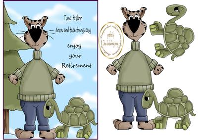 Tortoise Retirement - CUP86273_107 | Craftsuprint