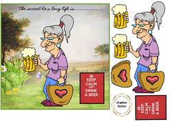 Birthday Retirement "from Owl of Us" - CUP414570_107 | Craftsuprint