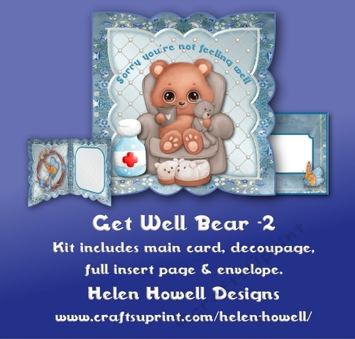 Get WEll Bear - 2 - CUP1169306_37881 | Craftsuprint