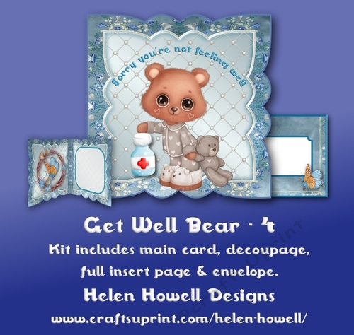 Get WEll Bear - 4 - CUP1169308_37881 | Craftsuprint