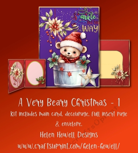 A Very Beary Christmas 1 - CUP1249761_37881 | Craftsuprint