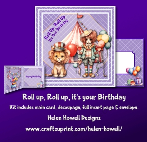Roll up its your birthday - CUP1252314_37881 | Craftsuprint