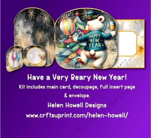 A Very Beary New Year - CUP1268838_37881 | Craftsuprint