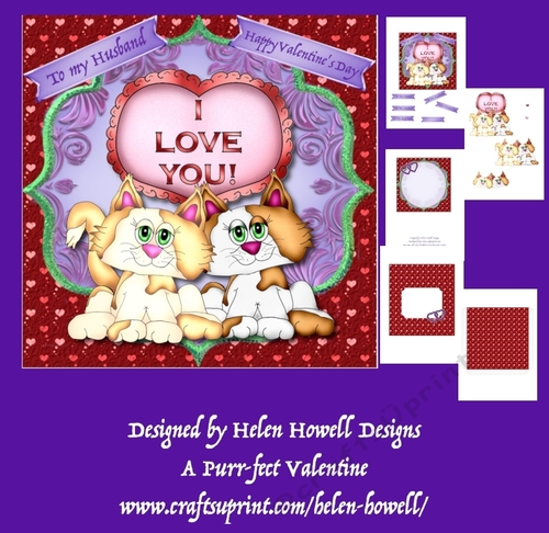 A Purr-fect Valentine - CUP942105_37881 | Craftsuprint