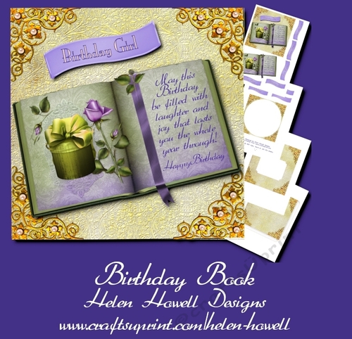 Birthday Book - CUP996591_37881 | Craftsuprint