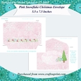 Snowman Christmas Insert to fit 5 x 7 Inch Tent Card Merry Christmas ...
