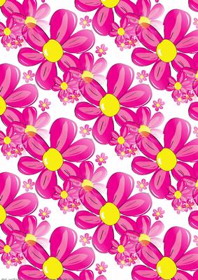 Pinkity Pink Paper Large Flower - CUP149927_443 | Craftsuprint