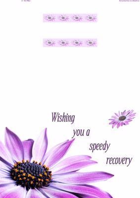 Speedy Recovery Card Sh0044 - CUP38120_443 | Craftsuprint