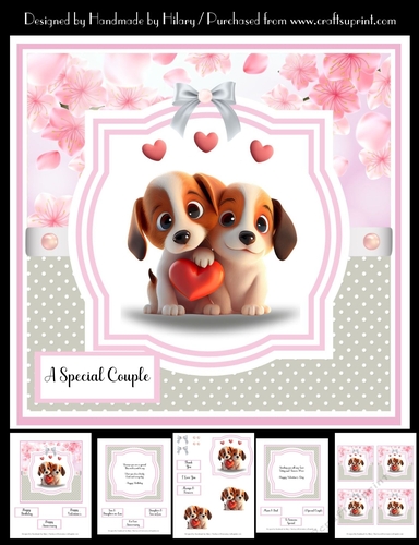 And they call it puppy love - CUP1195276_118824 | Craftsuprint