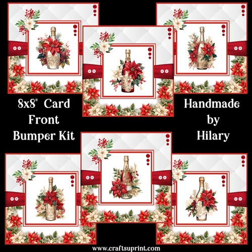 Christmas Celebrations 8x8 Card Front Bumper Kit - CUP1262463_118824 ...