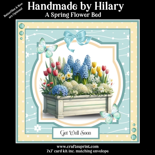 A Spring Flower Bed - CUP1290302_118824 | Craftsuprint