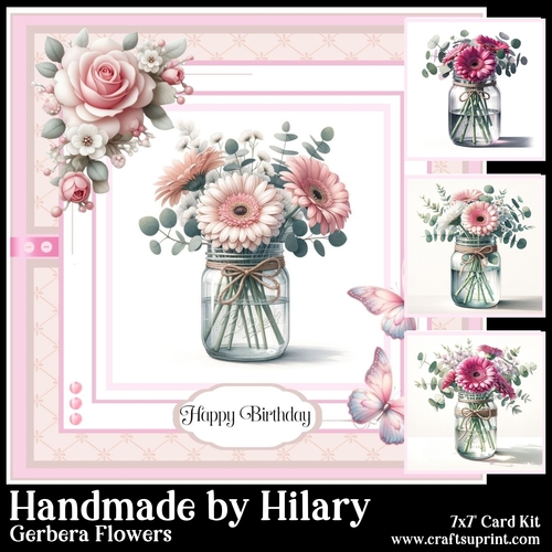 Gerbera Flowers - CUP1309617_118824 | Craftsuprint