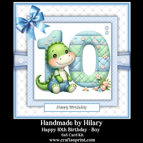Happy 10th Birthday Boy - CUP1336929_118824 | Craftsuprint