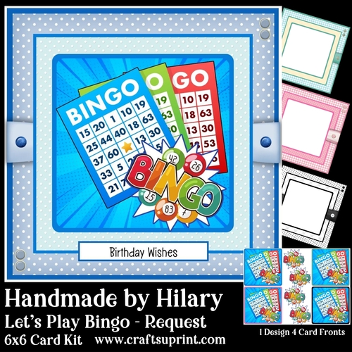 Lets Play Bingo - CUP1345373_118824 | Craftsuprint