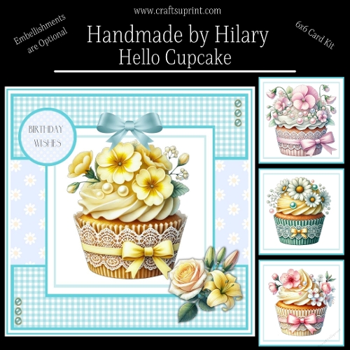 Hello Cupcake - CUP1368762_118824 | Craftsuprint