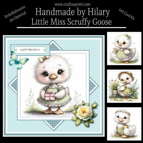 Little Miss Scruffy Goose - CUP1376272_118824 | Craftsuprint