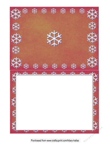 Snowflake Insert - CUP1070729_819 | Craftsuprint