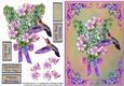 Bouquet With Hummingbird Insert - CUP714919_819 | Craftsuprint