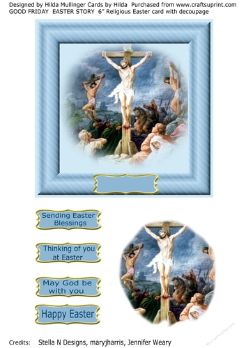 GOOD FRIDAY EASTER STORY - CUP1026310_10778 | Craftsuprint