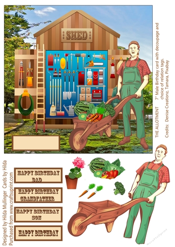 THE ALLOTMENT - CUP1138243_10778 | Craftsuprint