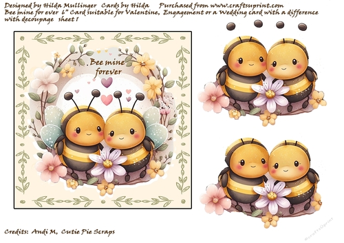 BEE MINE FOR EVER - CUP1217386_10778 | Craftsuprint