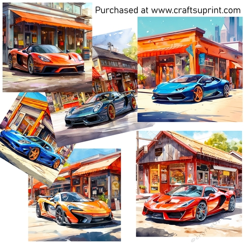Super cars - CUP1214322_123648 | Craftsuprint