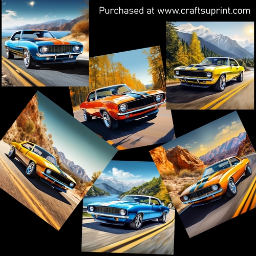 Vintage epic cars 2 - CUP1219424_123648 | Craftsuprint