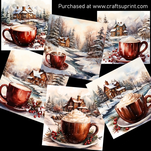 Winter hot cocoa 3 - CUP1225563_123648 | Craftsuprint