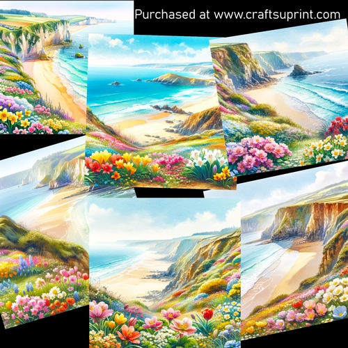 Spring by the sea - CUP1287319_123648 | Craftsuprint
