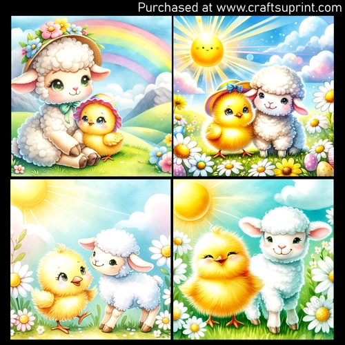 Happy friends CARD FRONTS - CUP1291689_123648 | Craftsuprint