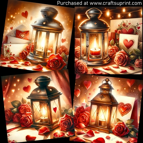 Romantic lantern - CUP1293674_123648 | Craftsuprint