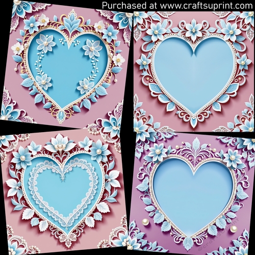 Lace heart lilac blue REQUESTED - CUP1302010_123648 | Craftsuprint