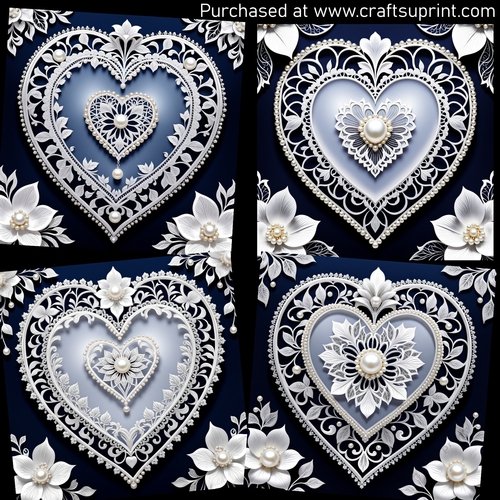 Royal heart lace REQUESTED - CUP1302038_123648 | Craftsuprint