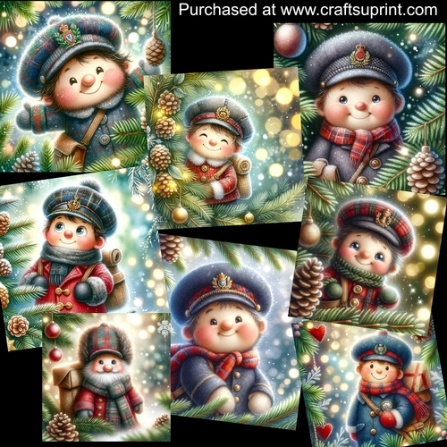 Merry Christmas Mister Postman 6 - CUP1351770_123648 | Craftsuprint