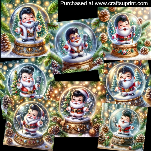 Elvis Santa - CUP1351773_123648 | Craftsuprint