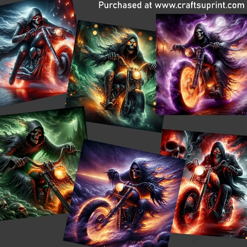 Ghost rider CARD FRONTS - CUP1359147_123648 | Craftsuprint