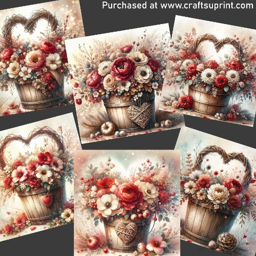 A bucket full of love 2 - CUP1360223_123648 | Craftsuprint