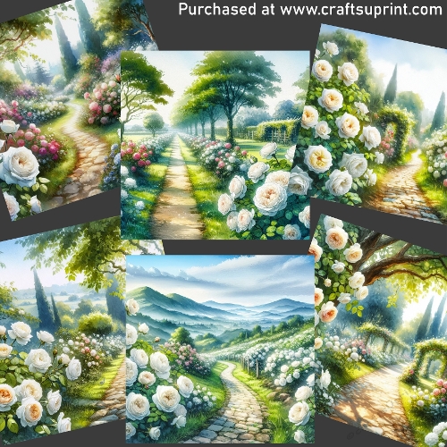 Rose path 1 - CUP1361900_123648 | Craftsuprint