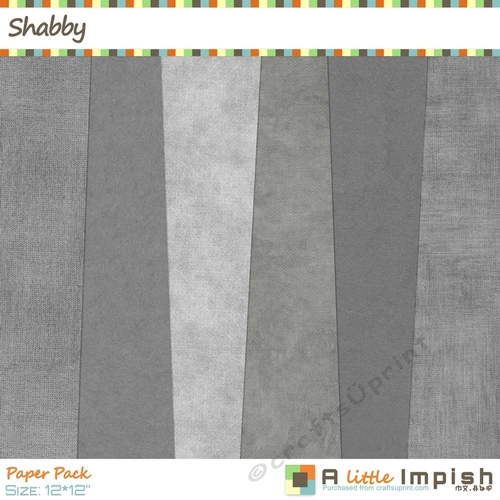 Shabby [12in] Paper Pack - CUP660027_2338 | Craftsuprint
