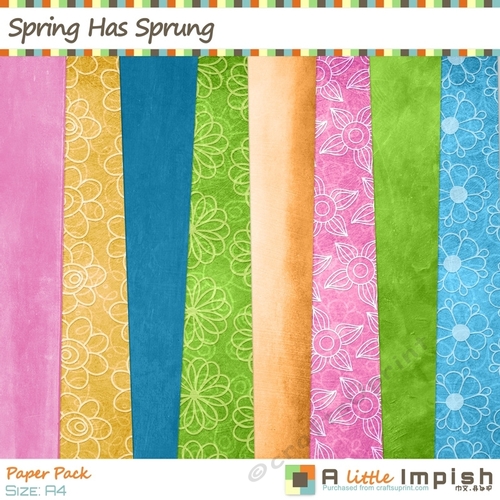 Spring Has Sprung [A4] Paper Pack - CUP780699_2338 | Craftsuprint