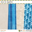 Sand Sapphire [A4] Paper Pack Paper 02 - CUP992193_2338 | Craftsuprint