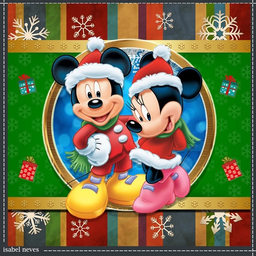 Mickey and Minnie Winter Fun - CUP1124169_2073 | Craftsuprint