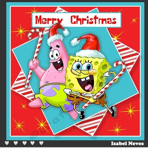 Sponge Bob Square Pants Christmas Wishes - CUP1164003_2073 | Craftsuprint