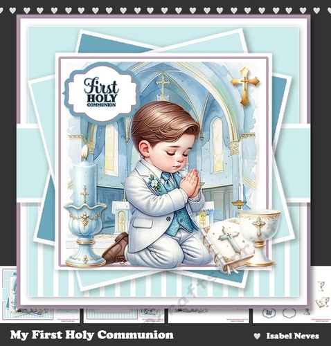 My First Holy Communion - Boy - CUP1287712_2073 | Craftsuprint