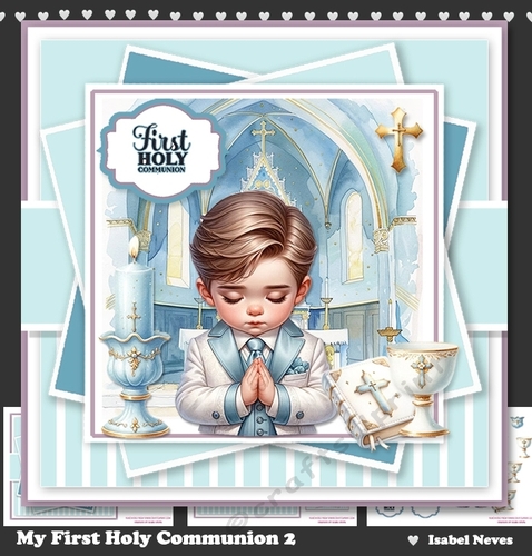 My First Holy Communion 2 - Boy - CUP1287762_2073 | Craftsuprint