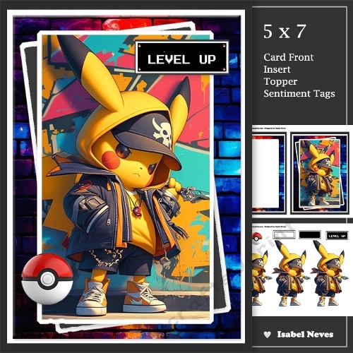 Pokemon Level Up - CUP1376590_2073 | Craftsuprint