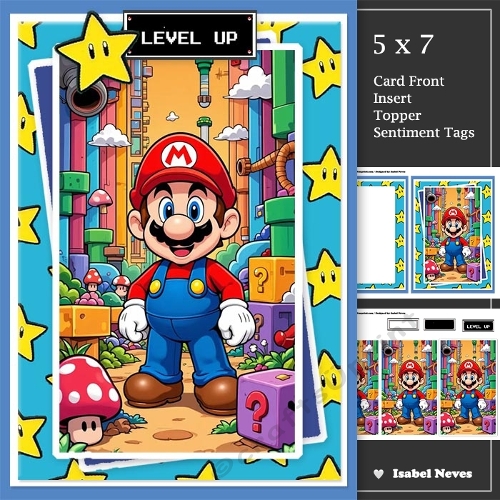 Super Mario Level Up 2 - CUP1376599_2073 | Craftsuprint