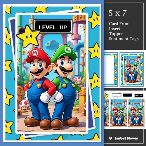 Super Mario Level Up 3 - CUP1376601_2073 | Craftsuprint